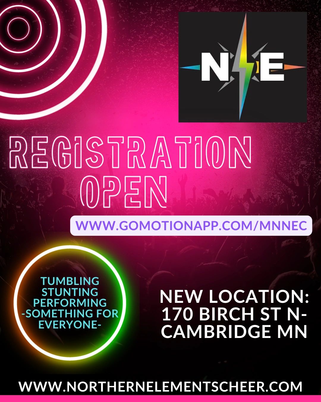 Northern Elements Cheer, LLC - Cheerleading, Tumbling